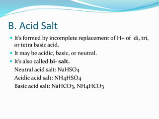 Acid base concept | PPTX
