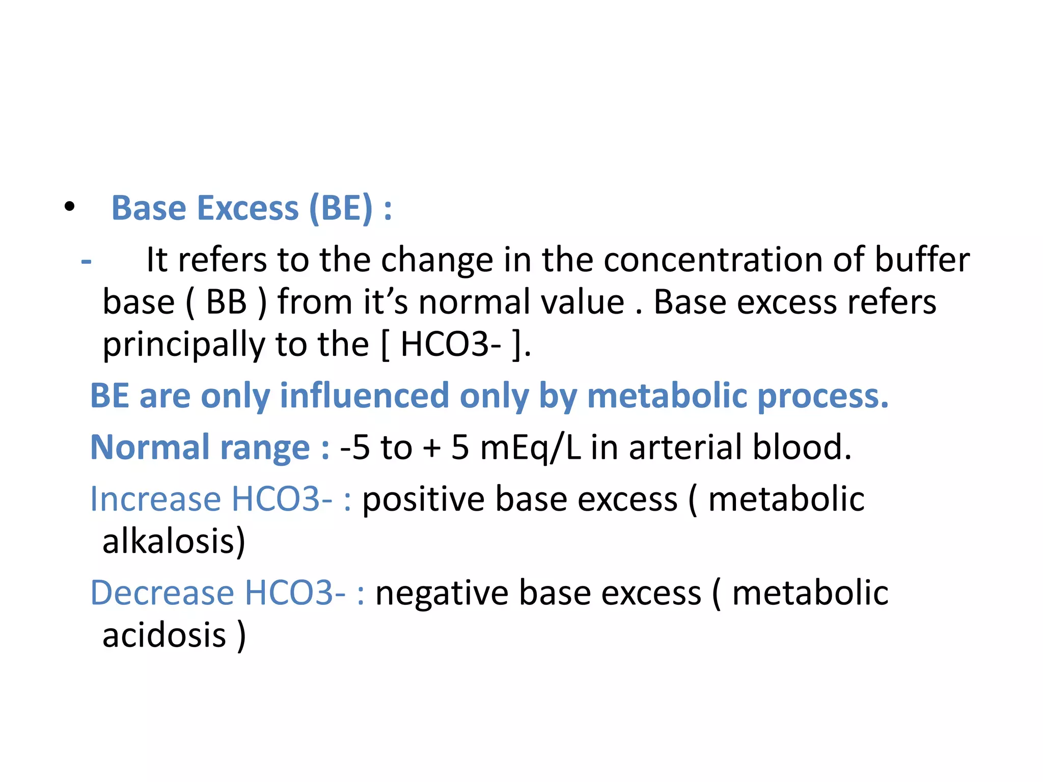 Acid base disorder in neonate | PPTX
