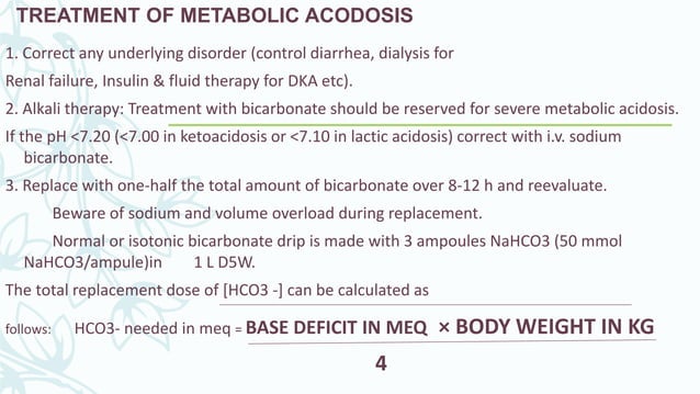 Acid base disorders | PPT