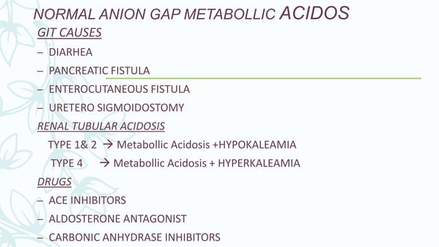 Acid base disorders | PPT