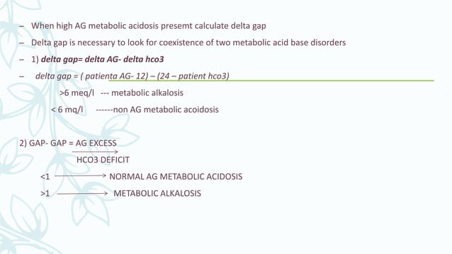 Acid base disorders | PPT