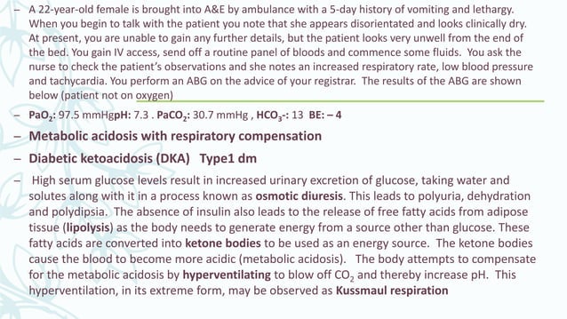 Acid base disorders | PPT