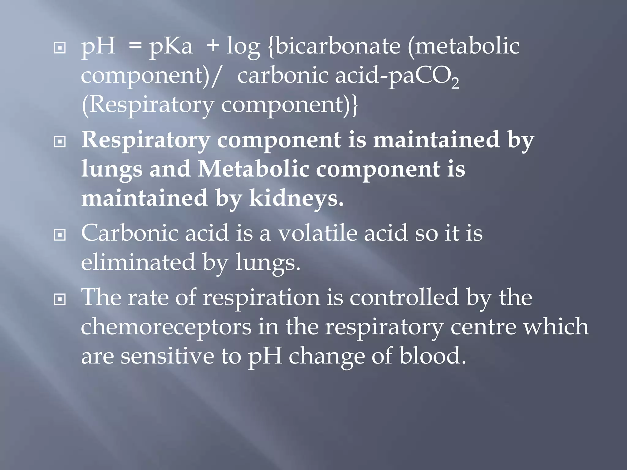 Acid base disorders | PPTX