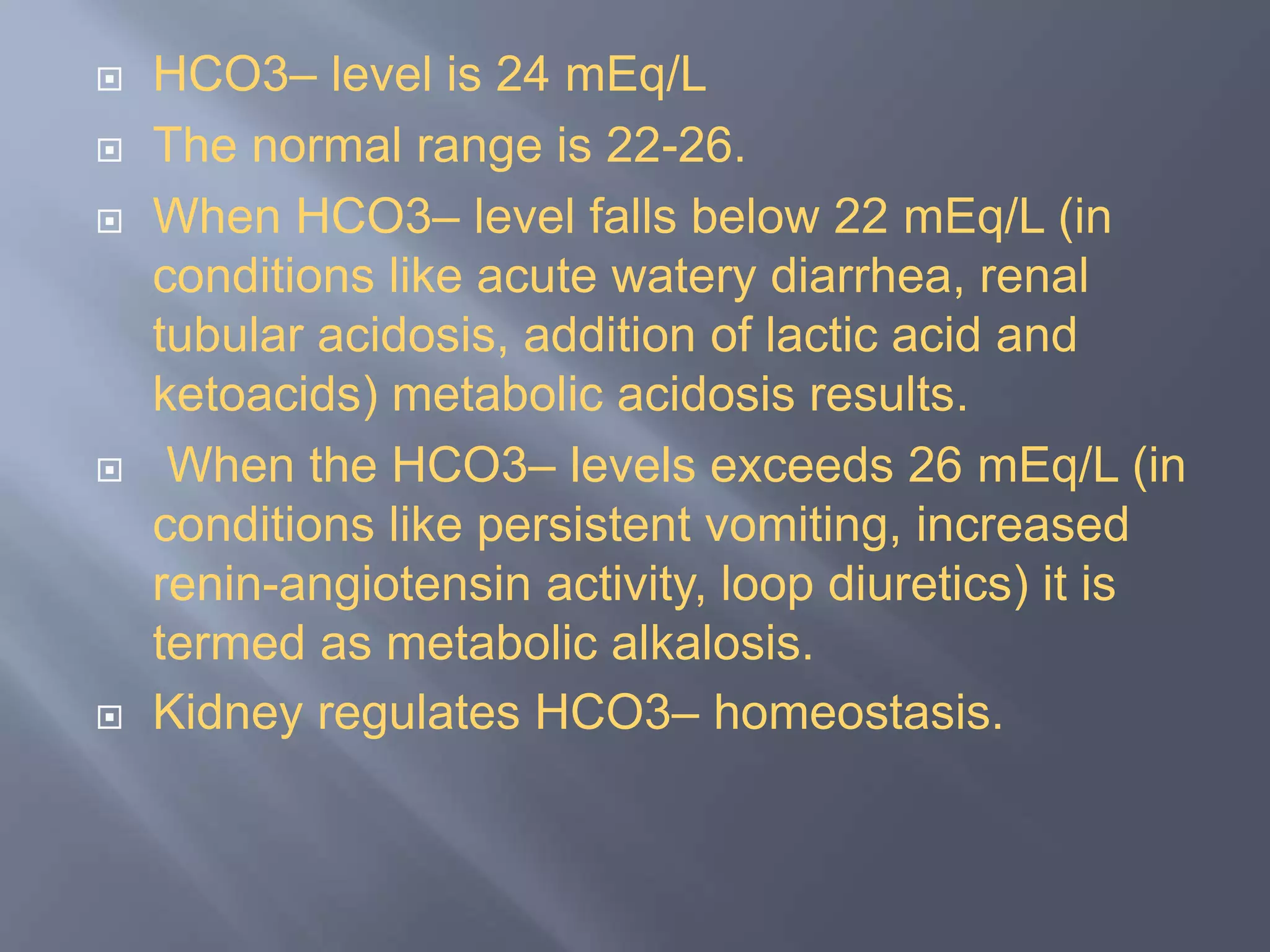 Acid base disorders | PPTX