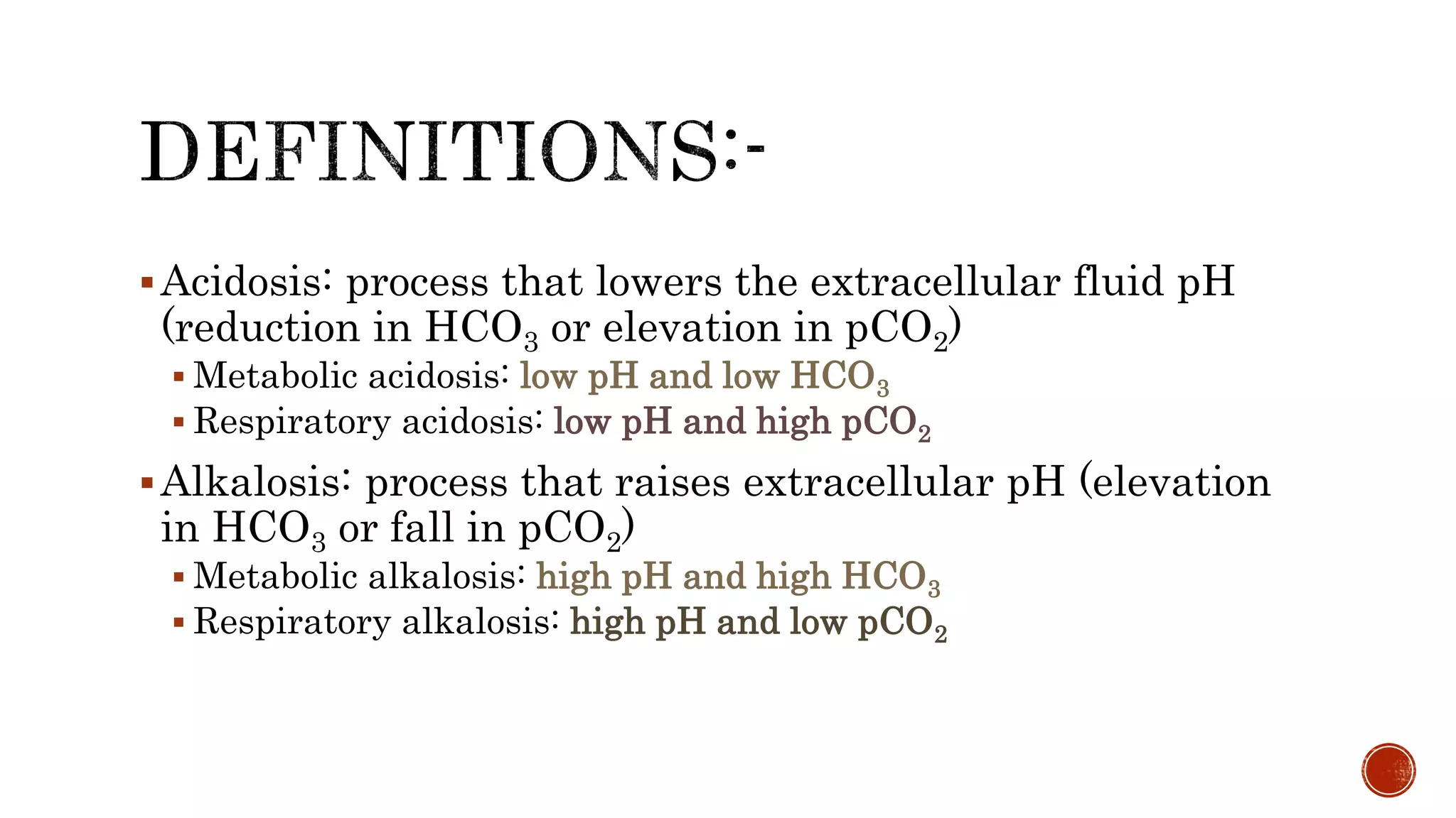 SIMPLE AND SYSTEMATIC APPROACH TO Acid base disorders | PPTX