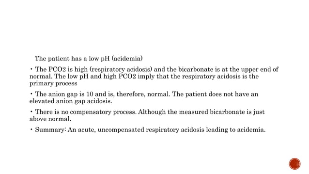 SIMPLE AND SYSTEMATIC APPROACH TO Acid base disorders | PPT