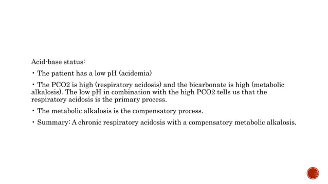 SIMPLE AND SYSTEMATIC APPROACH TO Acid base disorders | PPT