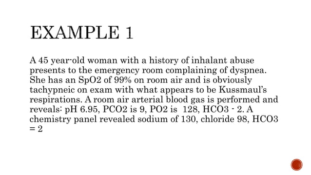 SIMPLE AND SYSTEMATIC APPROACH TO Acid base disorders | PPT