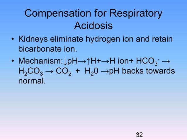 Acidosis and alkalosis | PPTX