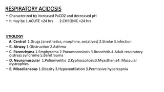 Acid base disorders - acidosis alkalosis metabolic respiratory | PPTX