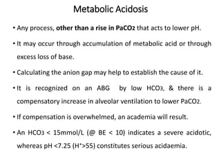 Acid & base disturbance, ABG Interpretation.pptx