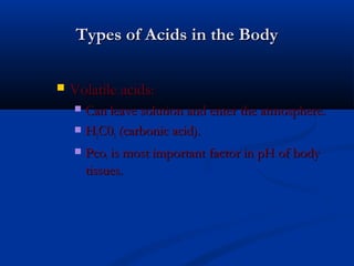 Acid base disturbances | PPT | Endocrine and Metabolic Diseases ...