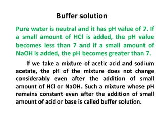 Acid base equilibria | PPT