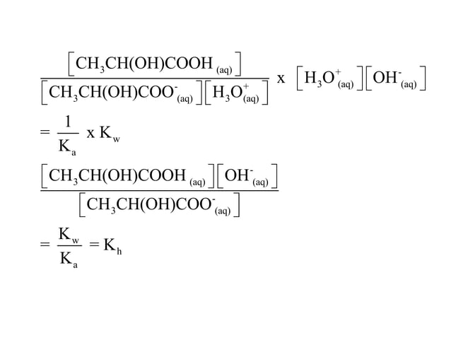 Acid Base Equilibrium | PPTX | Chemistry | Science