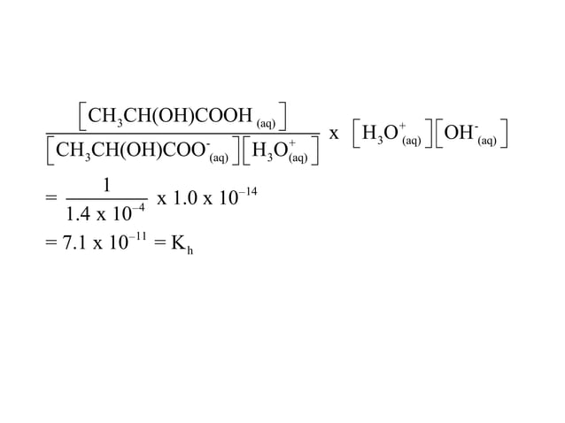 Acid Base Equilibrium | PPTX | Chemistry | Science