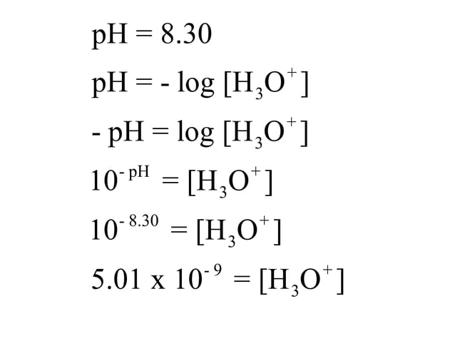 Acid Base Equilibrium | PPTX | Chemistry | Science