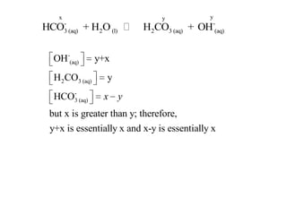 Acid Base Equilibrium | PPTX