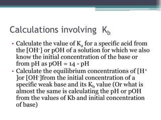 Acid Base Equilibrium | PPTX