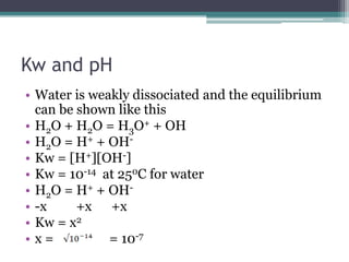 Acid Base Equilibrium | PPTX