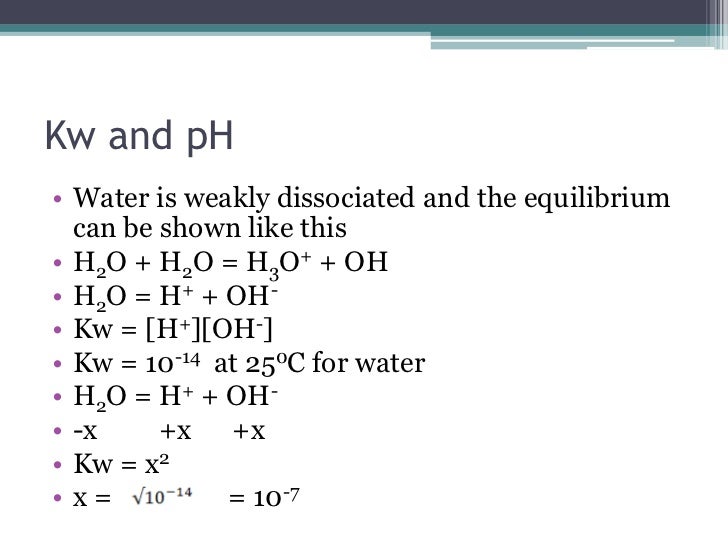 Acid Base Equilibrium
