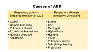 Acid base homeostasis | PPTX