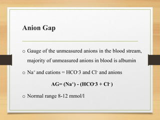 Acid base Imbalance | PPT