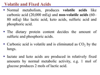 Acid base lecture | PDF