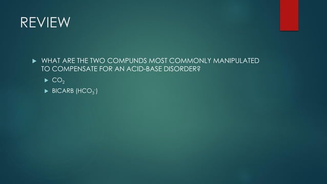 Acid Base Part Balance Intensive care unit | PDF | Lung and Respiratory ...