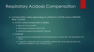 Acid Base Part Balance Intensive care unit | PDF | Lung and Respiratory ...