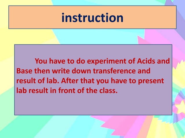 Acid base ppt | PPTX | Chemistry | Science