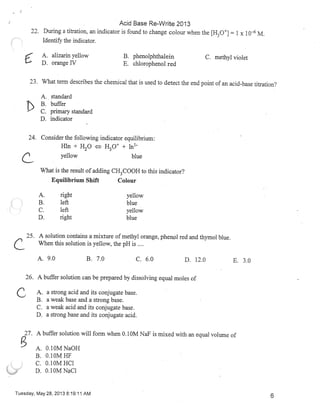 Acid Base Practice Test 4- KEY.pdfkkjkjk | PDF