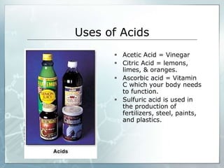 Acid base reactions | PPTX