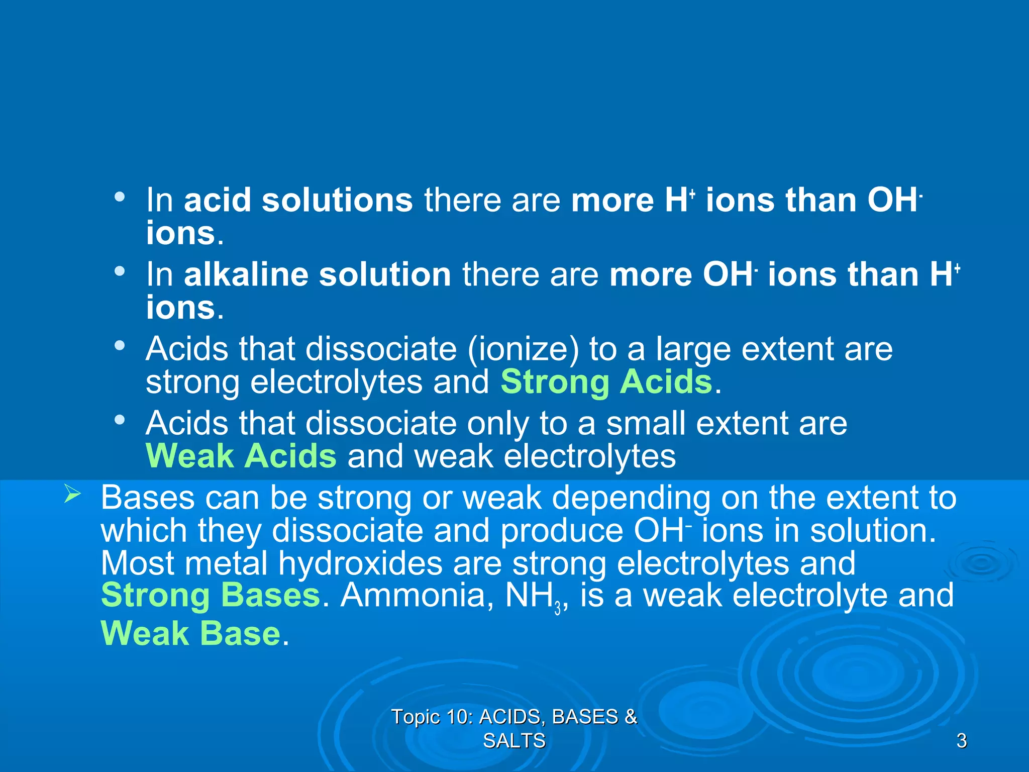 Acid bases and salts | PPT