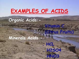Acid bases and salts | PPT