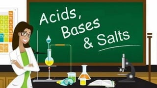 acid, bases and salts class 8 science chapter 5 | PPTX