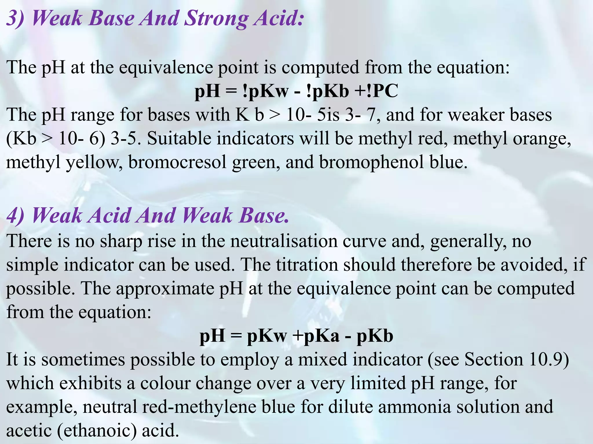 Acid-Base Titrations | PPTX