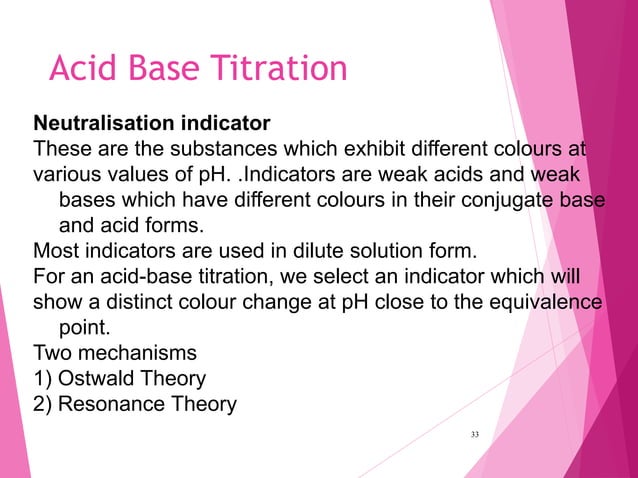 Acid Base Titration.ppt | Chemistry | Science