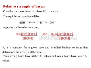 ACID BASE TITRATIONS, indicator used, types. | PDF