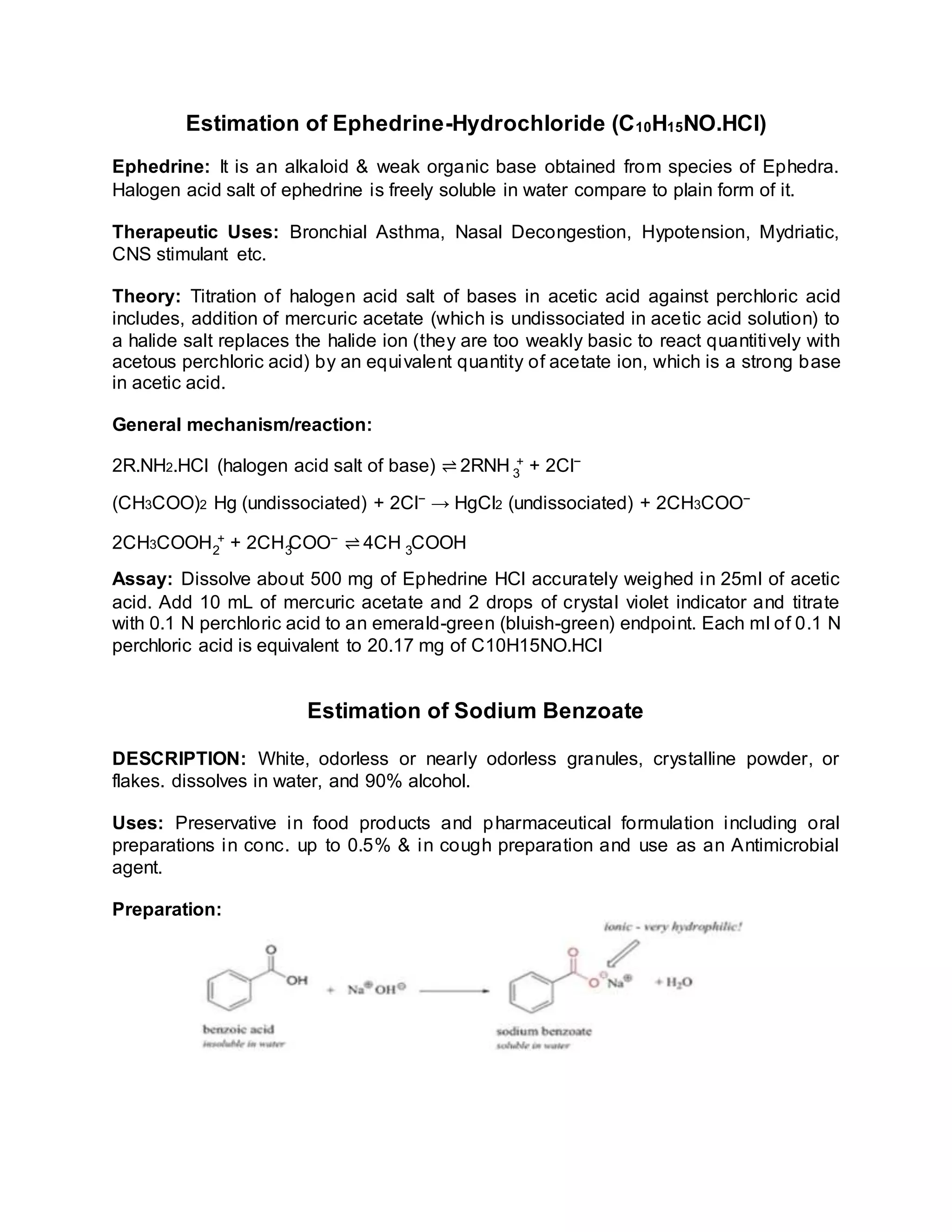 Acid base titrations & nat unit 2 pa | DOCX