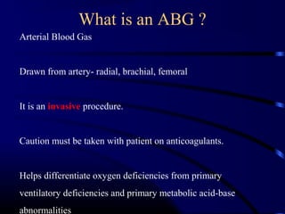 Acid base (A.B.G) | PPT