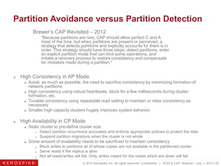 ACID & CAP: Clearing CAP Confusion and Why C In CAP ≠ C in ACID | PPTX