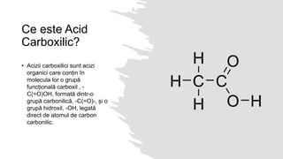 Acid carboxilic | PPTX