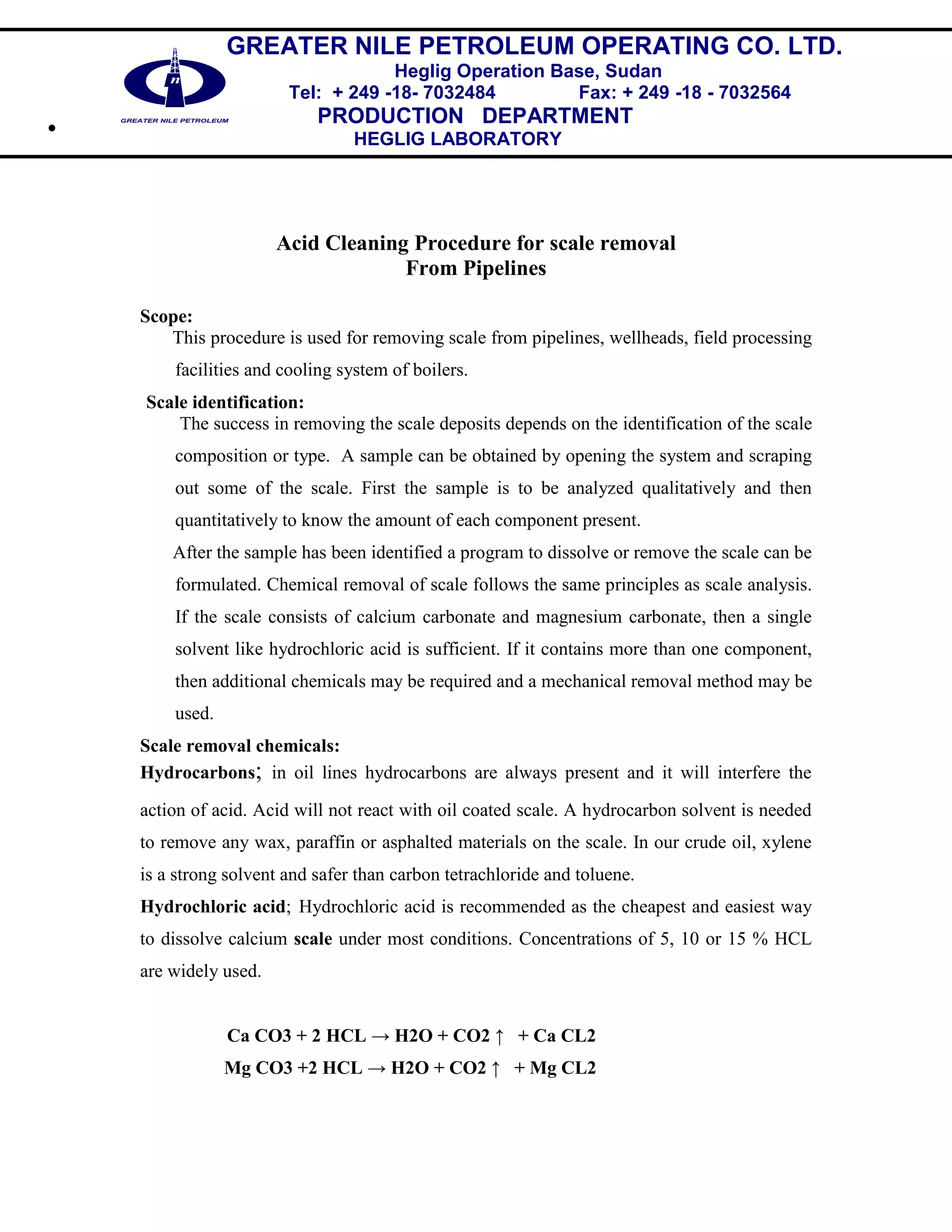 Acid cleaning Procedure.pdf