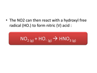 Understanding 8.5 Acid deposition | PPTX