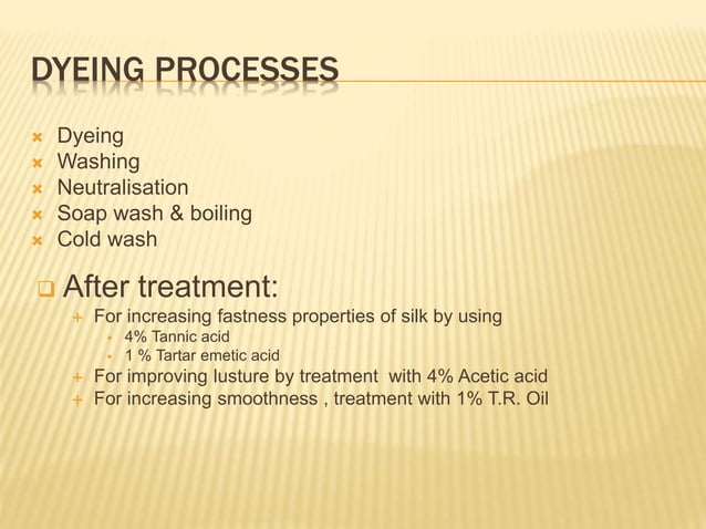 Acid dye presentation | PPTX