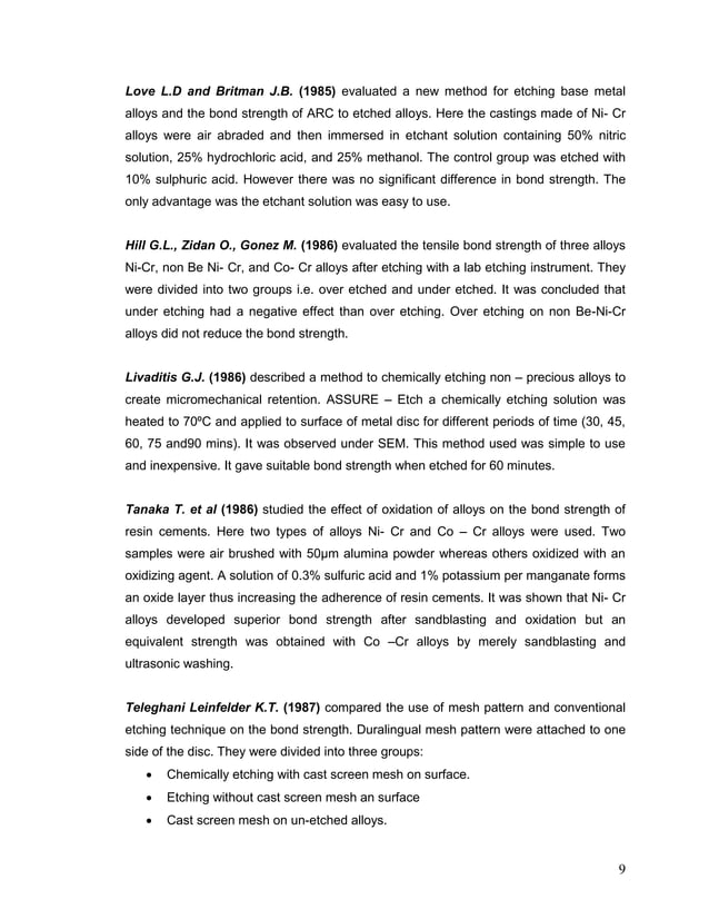 Acid etches bridges and its scope/certified fixed orthodontic courses ...