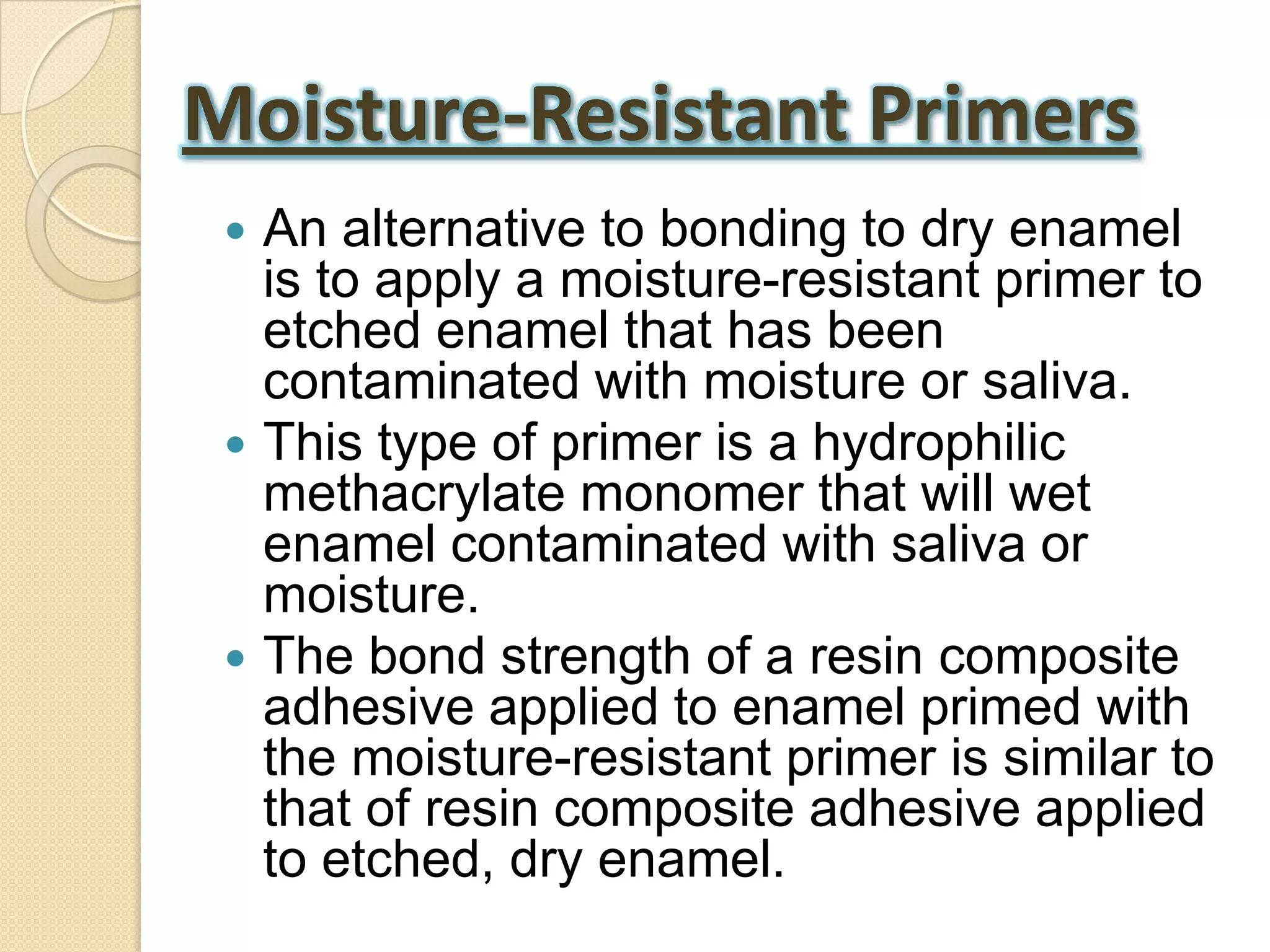 Acid Etching of Enamel and Bond Strength | PPTX