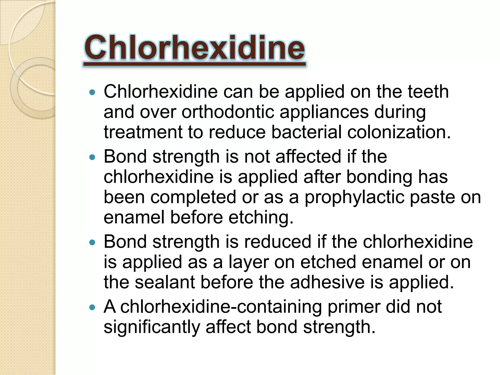 Acid Etching of Enamel and Bond Strength | PPTX