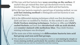 Acid fast bacteria and acid fast staining | PPTX