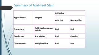 Acid fast bacteria and acid fast staining | PPTX